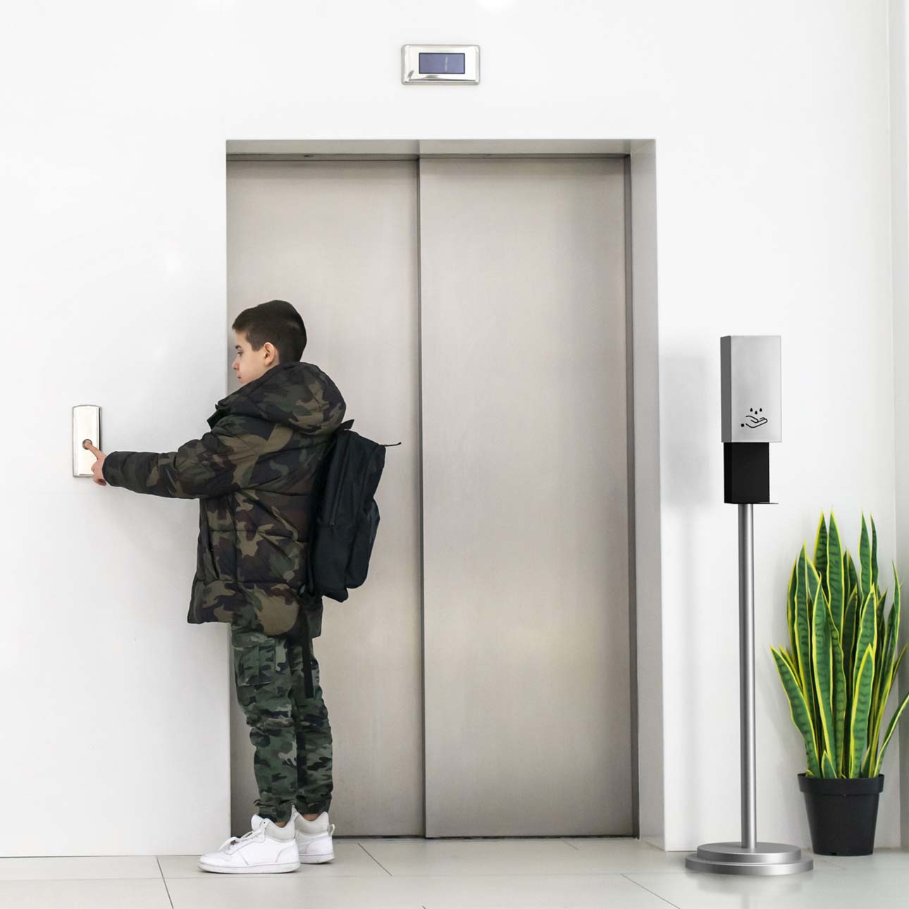 Wall Mounted Hand Sanitizer, Modern | Nova of California