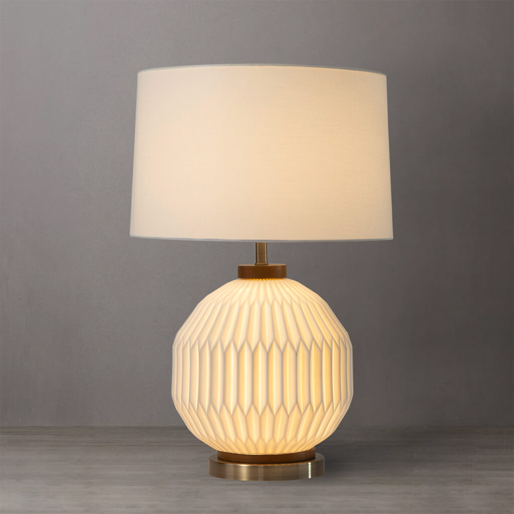 Obelisk Table Lamp, Chestnut | Nova of California